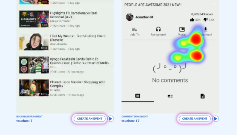Mobile app heatmaps: 5 practical ways you can use them